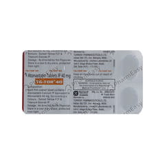 Tg Tor 40 MG Tablet (10): Uses, Side Effects, Price, Dosage ...