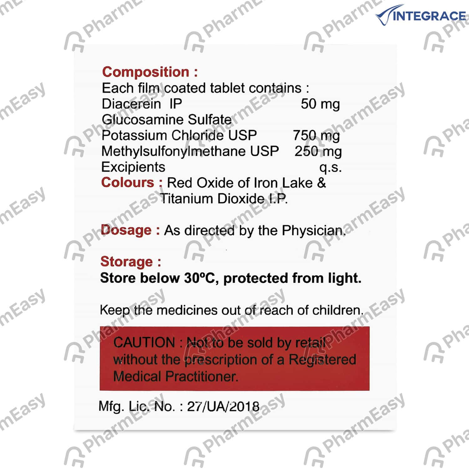 Dycerin Gm Strip Of 10 Tablets: Uses, Side Effects, Price & Dosage ...