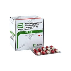 Ganaton Od 150 MG Capsule (10) - Uses, Side Effects, Dosage ...