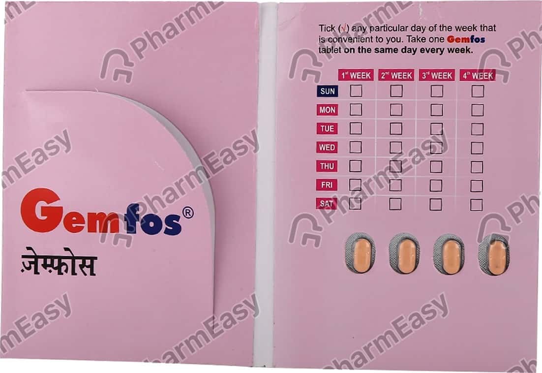 Gemfos 35 MG Tablet (4): Uses, Side Effects, Price & Dosage | PharmEasy