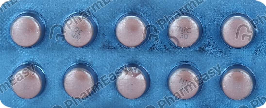 Nicardia Xl 30 MG Tablet (10): Uses, Side Effects, Price & Dosage ...