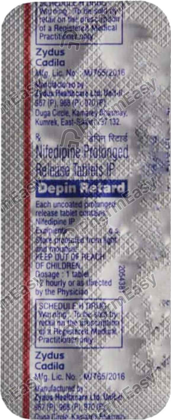 Nifedipine Tablet (10): Uses, Side Effects, Price & Dosage | PharmEasy