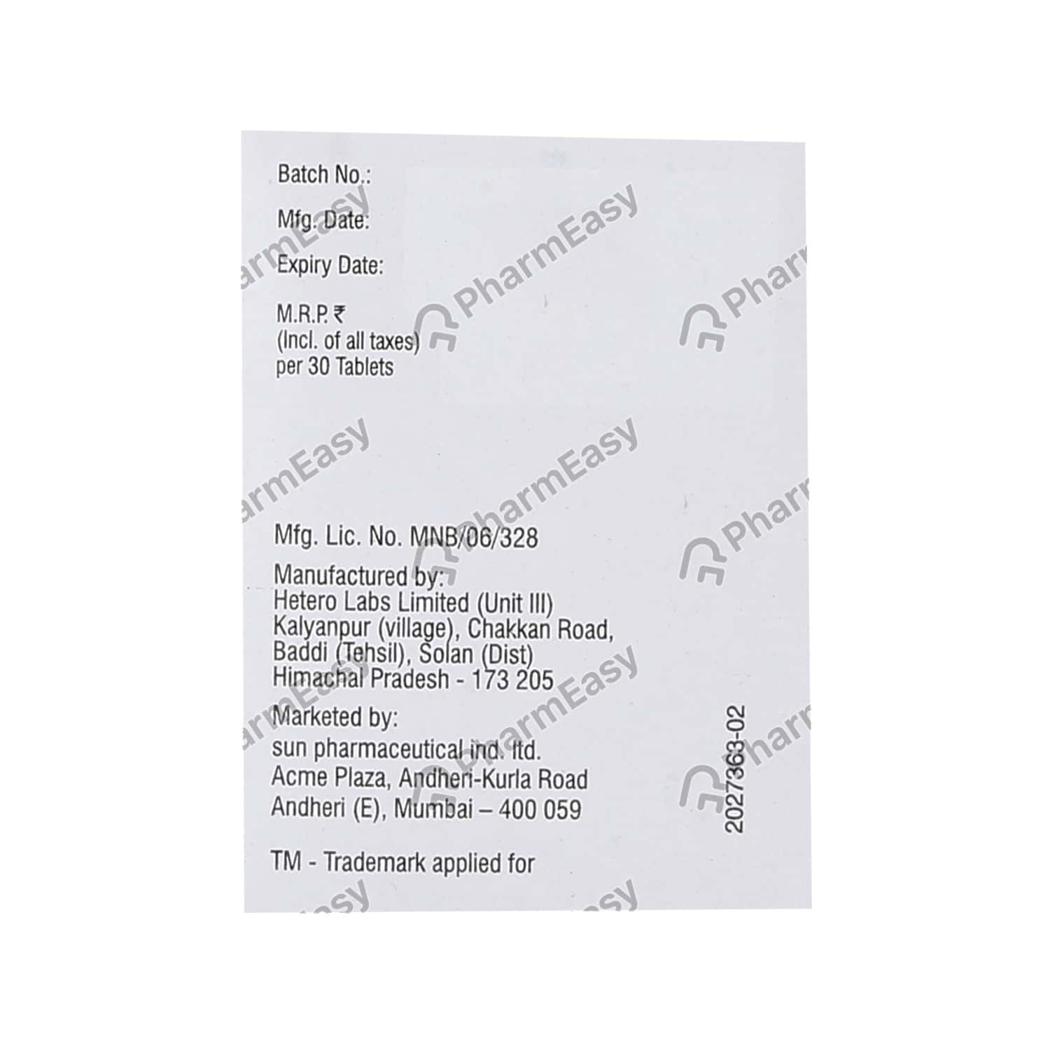 Buy Caluran 50 MG Tablet (30) Online at Flat 18% OFF* | PharmEasy