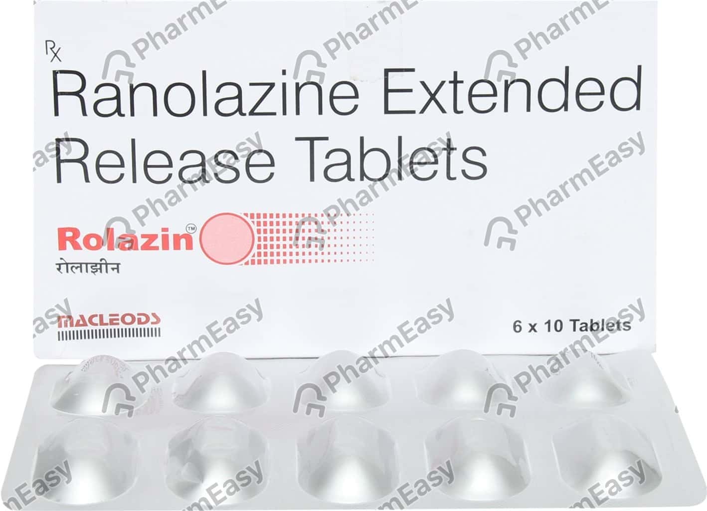Rolazin 500 MG Tablet (10): Uses, Side Effects, Price & Dosage | PharmEasy