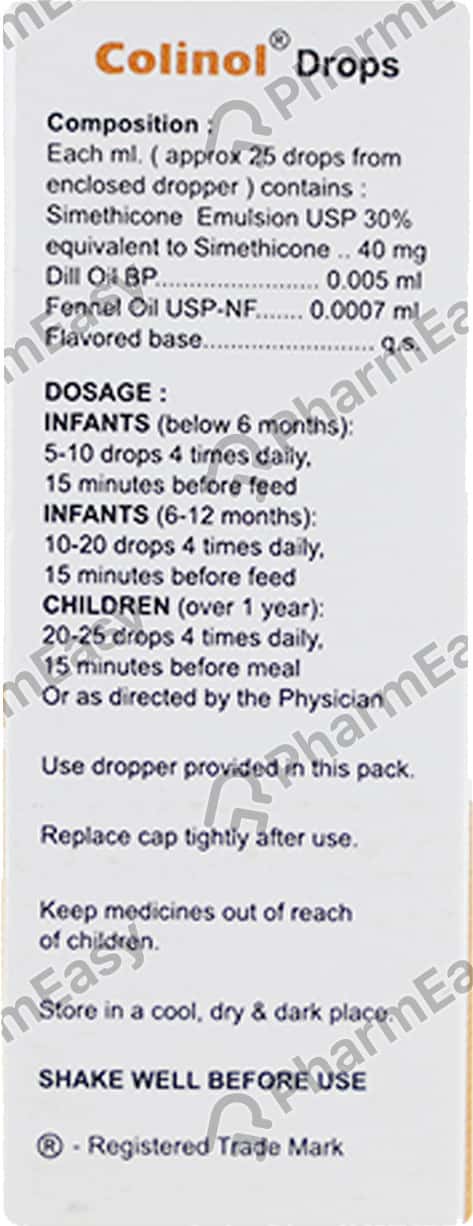 Buy Colinol Oral Drop (15) Online at Flat 15% OFF | PharmEasy