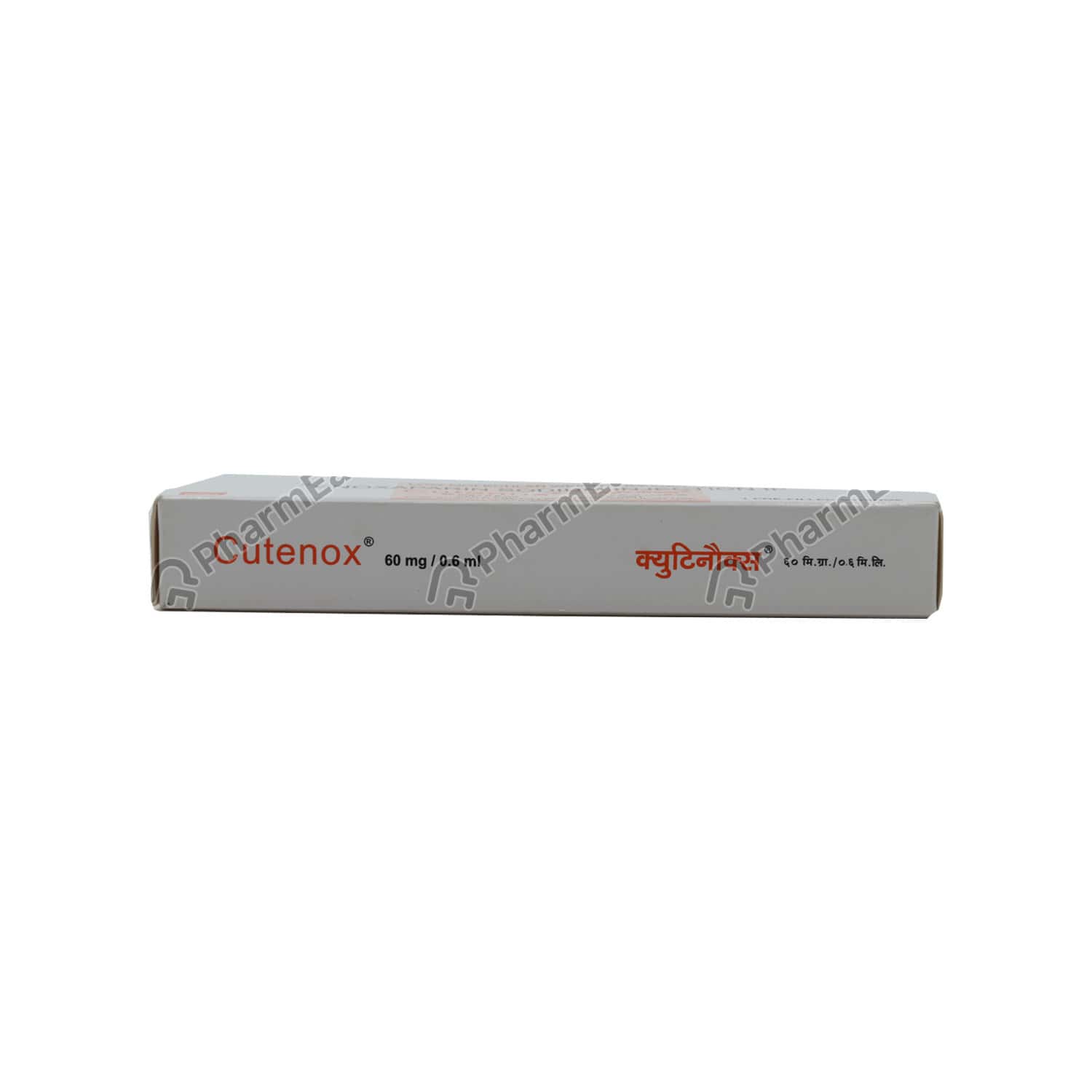 Cutenox 60 MG Pre-Filled Syringe (0.6) - Uses, Side Effects, Dosage ...