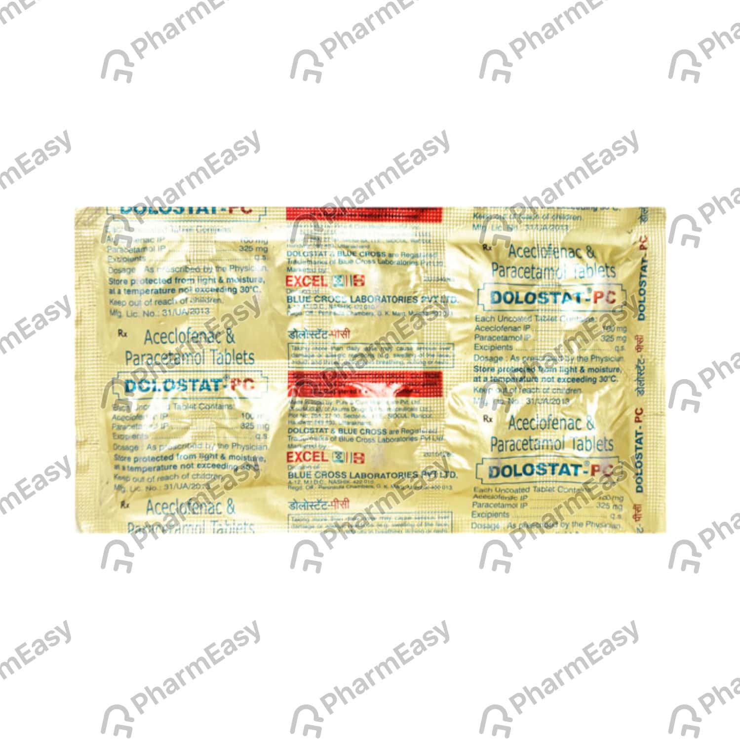 Dolostat Pc Strip Of 10 Tablets: Uses, Side Effects, Price & Dosage ...