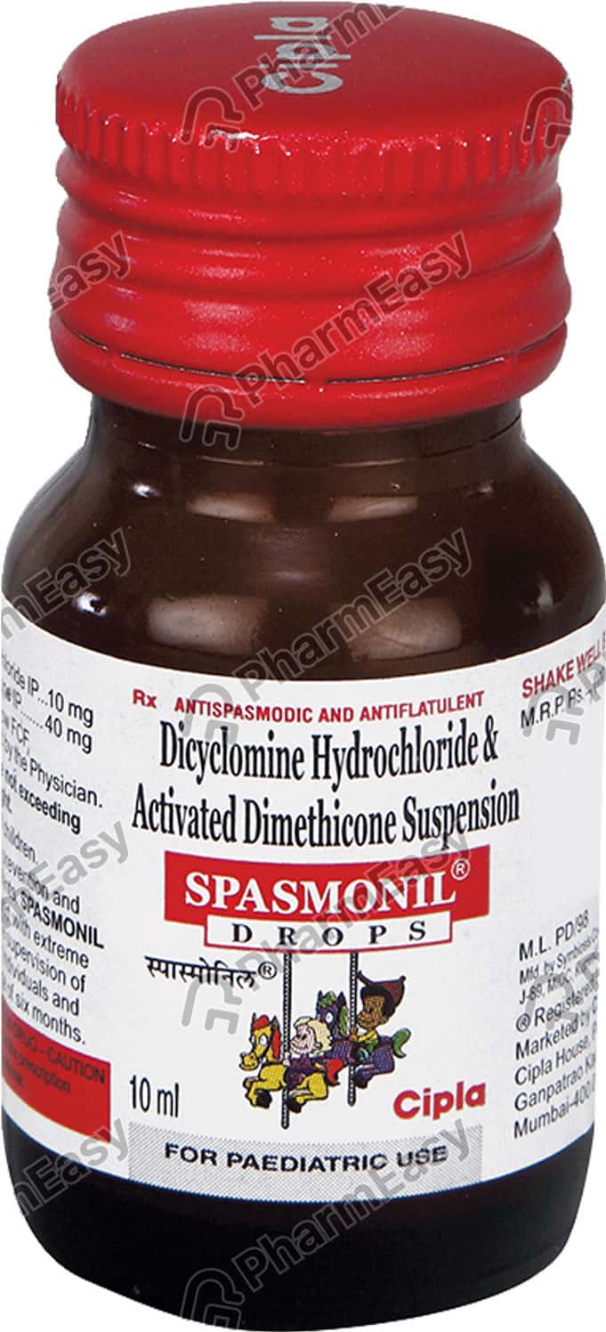 Spasmonil Drops 10ml: Uses, Side Effects, Price & Dosage | PharmEasy