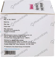 Thyrowel Strip Of 10 Capsules: Uses, Side Effects, Price & Dosage ...