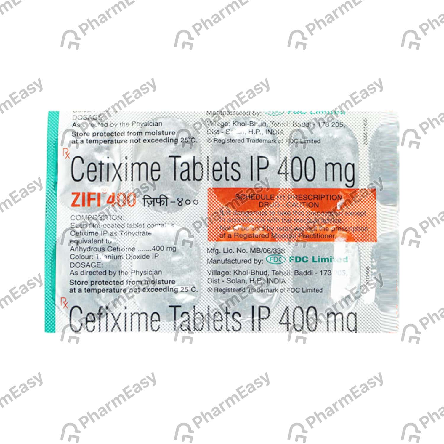 Zifi 400 MG Tablet (5): Uses, Side Effects, Price & Dosage | PharmEasy