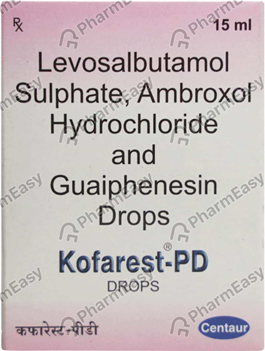 Kofarest Pd Bottle Of 15ml Oral Drops: Uses, Side Effects, Price ...