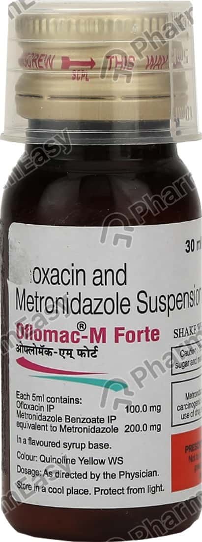 Oflomac M Forte Suspension 30ml: Uses, Side Effects, Price & Dosage ...