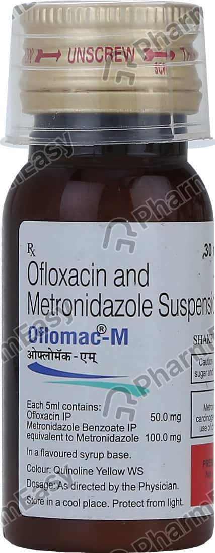 Oflomac M Bottle Of 30ml Suspension: Uses, Side Effects, Price & Dosage ...