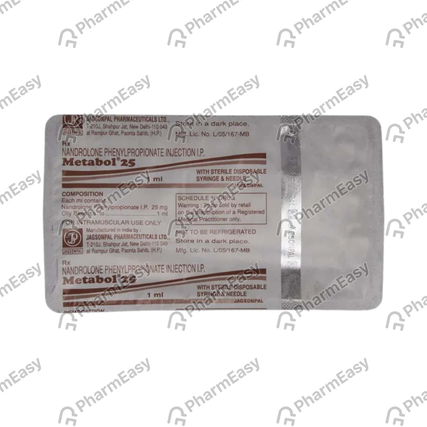 Metabol 25 MG/ML Injection (1): Uses, Side Effects, Price & Dosage ...