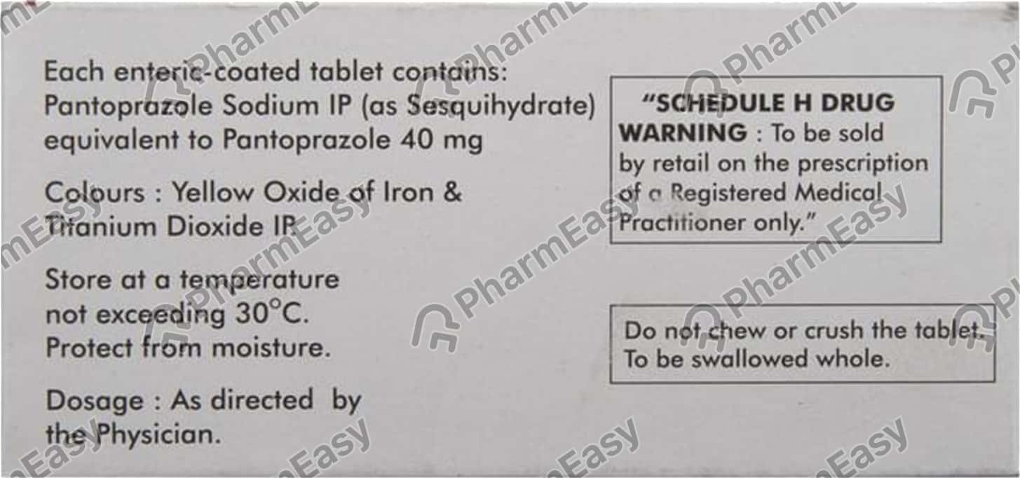 Pantotab 20 MG Tablet (10): Uses, Side Effects, Price, Dosage ...
