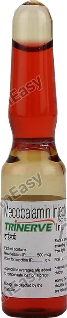 Trinerve 500 MCG Injection (1): Uses, Side Effects, Price & Dosage ...