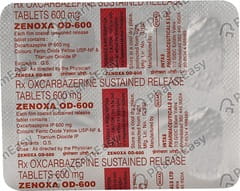 Zenoxa Od 600 MG Tablet (10): Uses, Side Effects, Price & Dosage ...