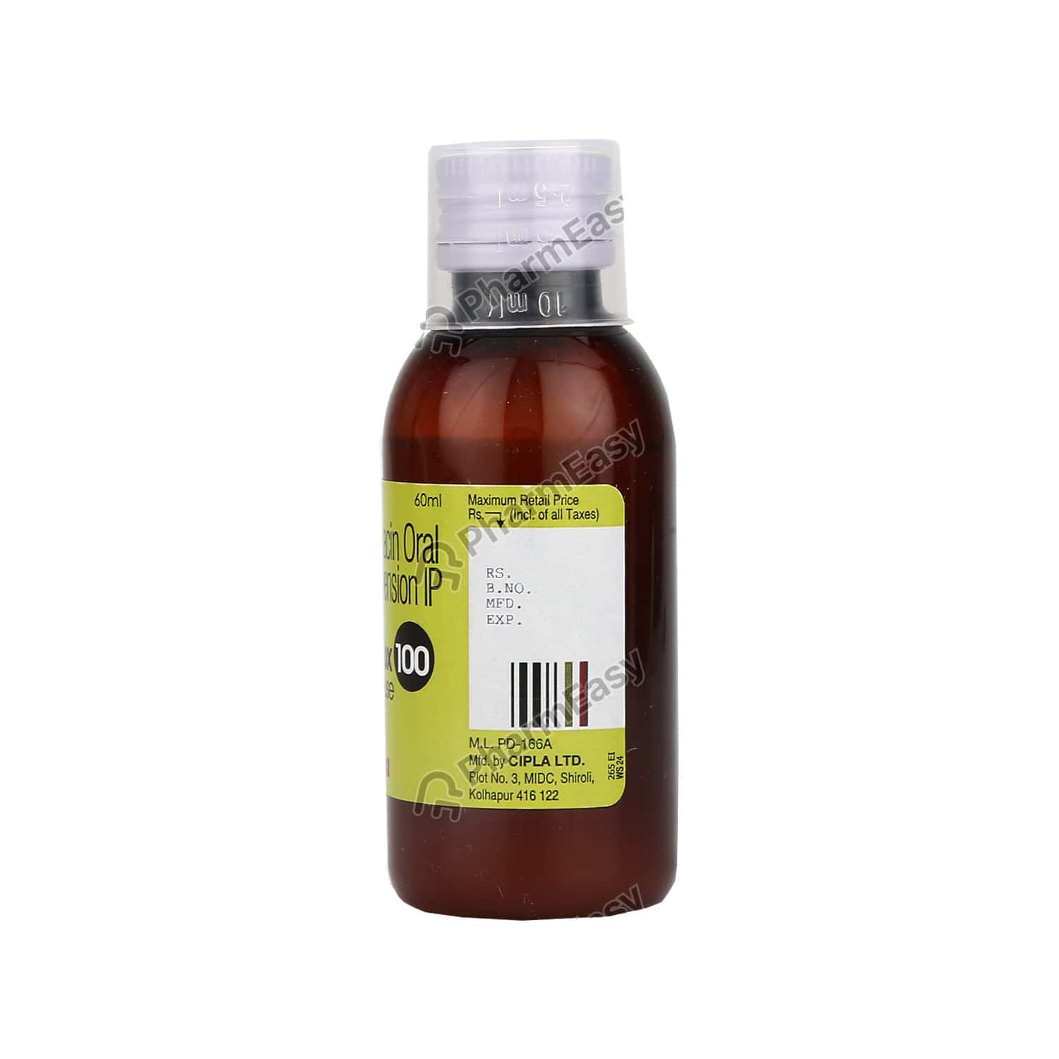 Oflox 100 MG Suspension (60) - Uses, Side Effects, Dosage, Composition ...