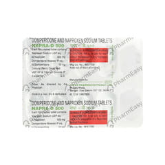 Napra D 500mg Tablet - Uses, Side Effects, Dosage, Composition & Price ...