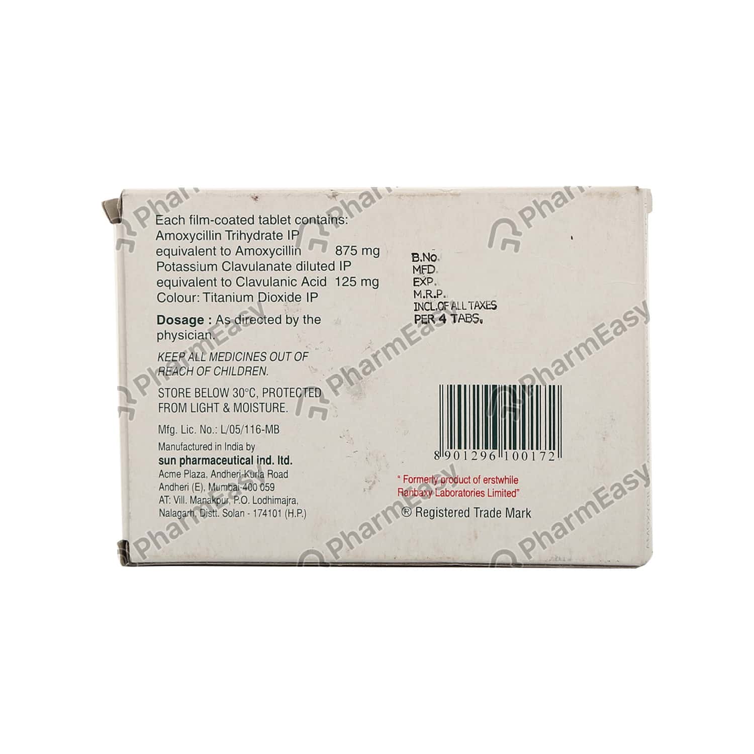 Mox Clav 1gm Tab - Uses, Side Effects, Dosage, Composition & Price ...