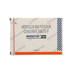Mox Clav 1gm Tab - Uses, Side Effects, Dosage, Composition & Price ...