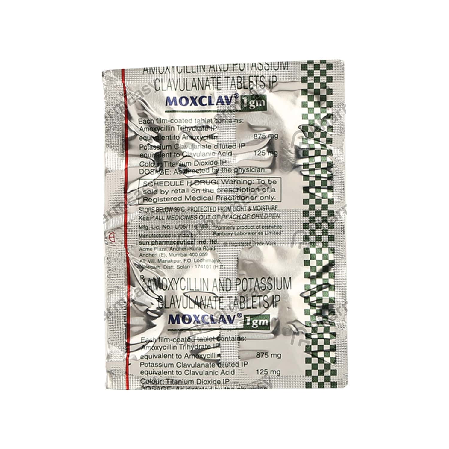 Mox Clav 1gm Tab - Uses, Side Effects, Dosage, Composition & Price ...