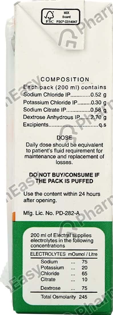 Electral Mango Liquid 200ml: Uses, Side Effects, Price & Dosage | PharmEasy