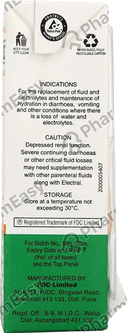 Electral Mango Liquid 200ml: Uses, Side Effects, Price & Dosage | PharmEasy