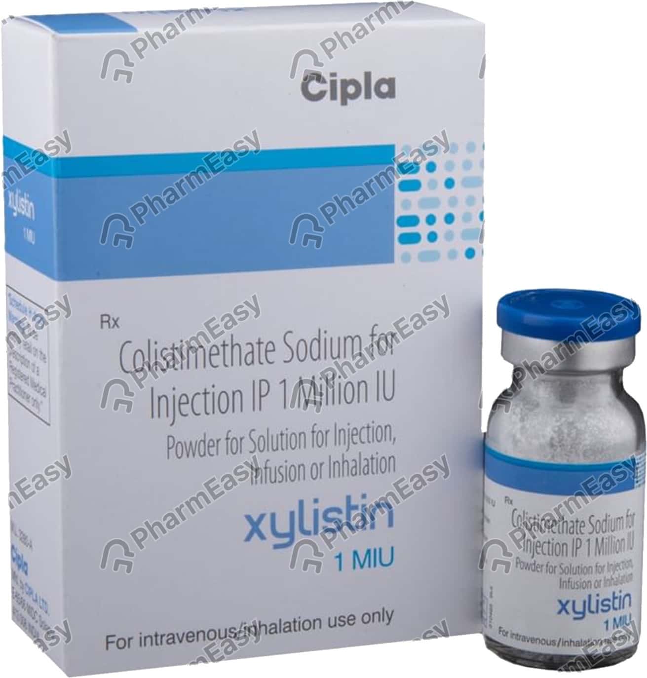 Xylistin 1 MIU Powder For Injection (1): Uses, Side Effects, Price ...