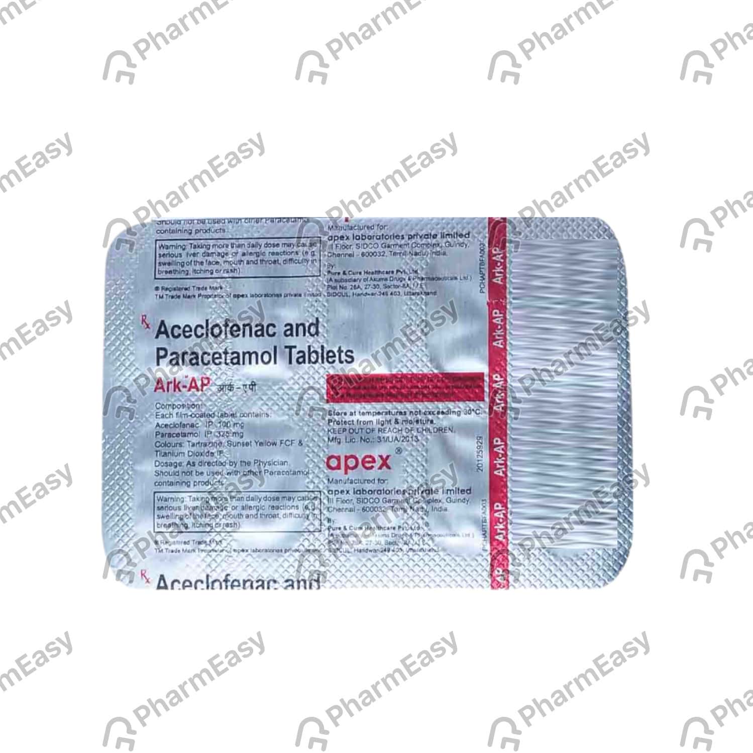 Buy Ark Ap Strip Of 10 Tablets Online at Flat 15% OFF | PharmEasy