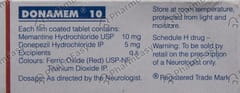 Donamem 10 Tablet: Uses, Side-effects, Price, Dosage & More Info ...