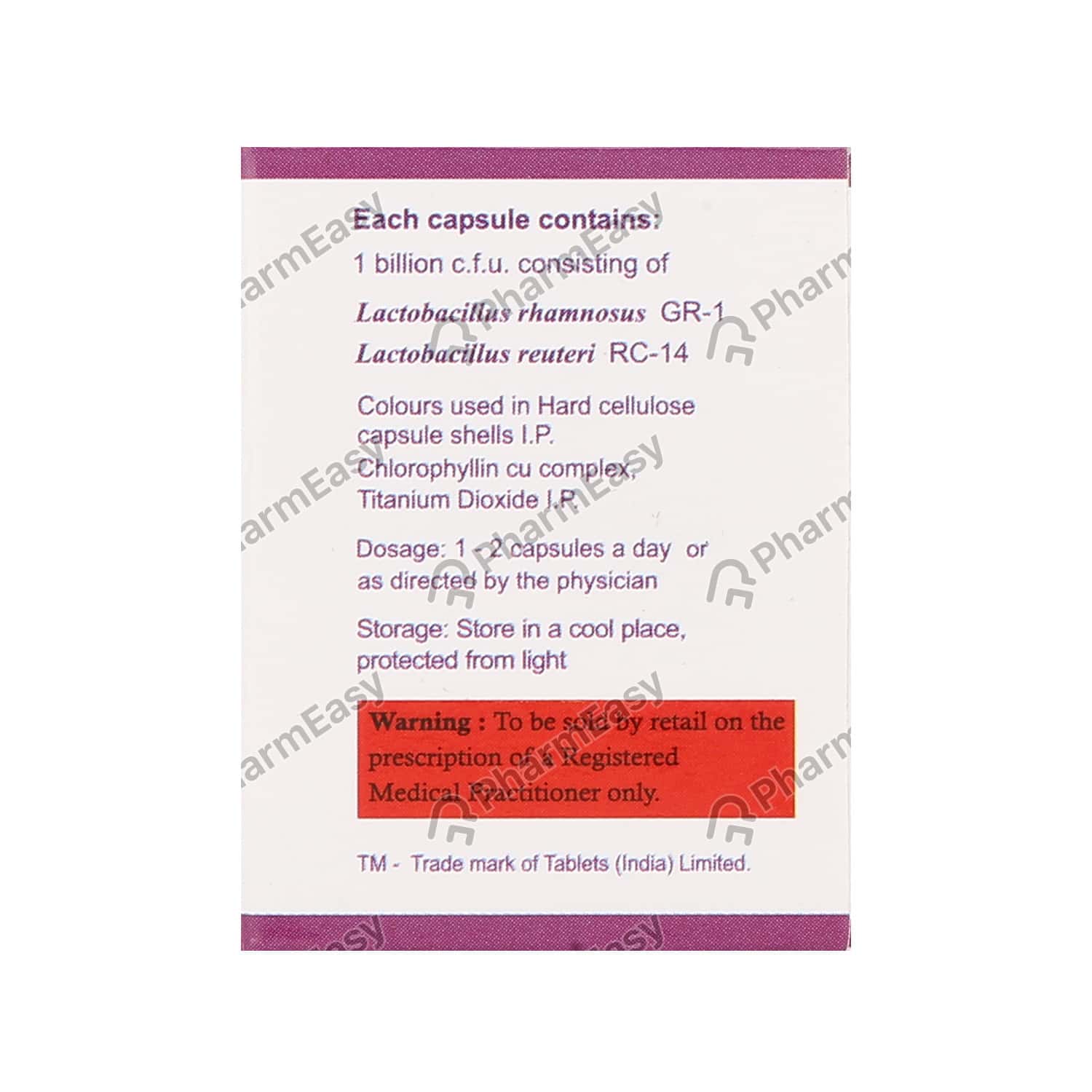 Buy Ecoflora Bottle Of 10 Capsules Online at Flat 18% OFF* | PharmEasy