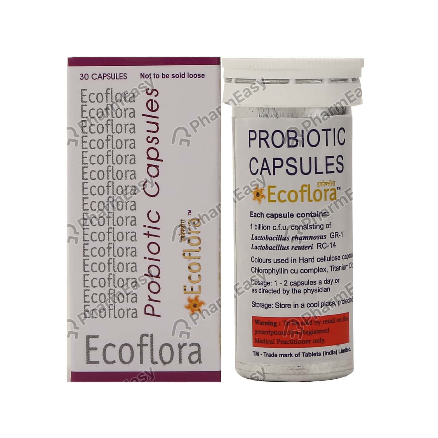 Buy Ecoflora Bottle Of 30 Capsules Online at Flat 18% OFF* | PharmEasy