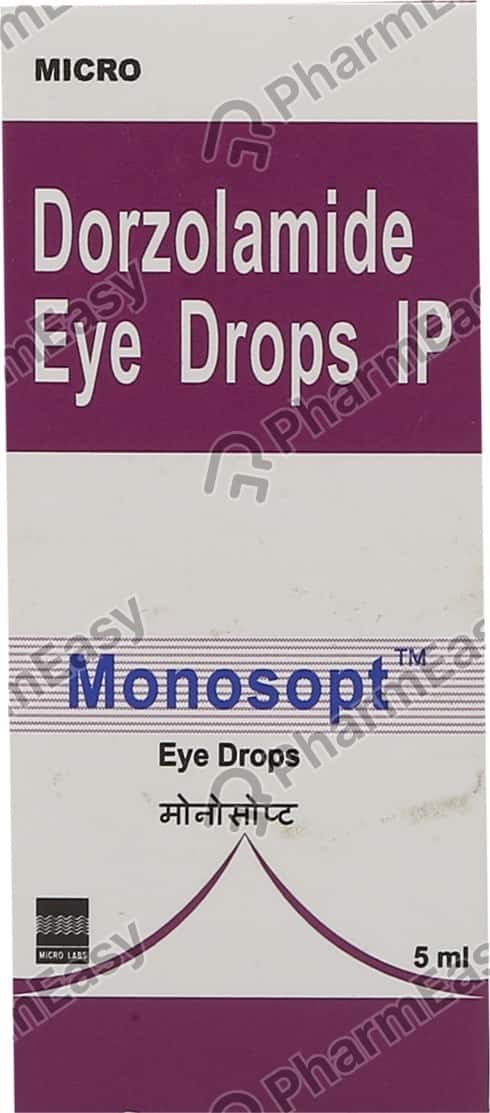 Monosopt 2 %W/V Eye Drop (5): Uses, Side Effects, Price & Dosage ...