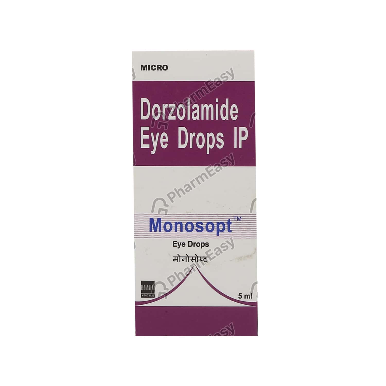 Buy Monosopt 2 % Eye Drop (5) Online at Flat 18% OFF* | PharmEasy