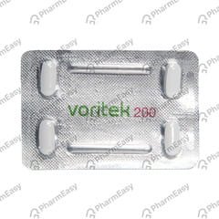 Buy Voritek 200 MG Tablet (10) Online at Flat 15% OFF | PharmEasy
