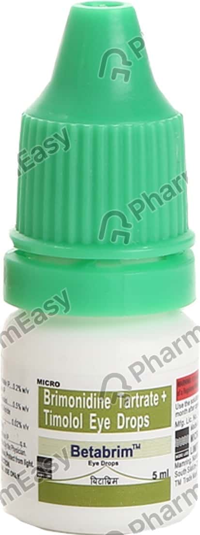 Betabrim Eye Drops 5ml: Uses, Side Effects, Price & Dosage | PharmEasy
