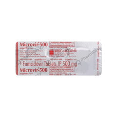 Buy Microvir 500 MG Tablet (3) Online at Flat 18% OFF* | PharmEasy