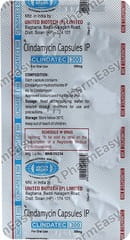 Clindatec 300 MG Capsule (8): Uses, Side Effects, Price & Dosage ...