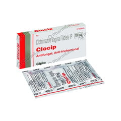 Clocip 100 MG Vaginal Tablet (6) - Uses, Side Effects, Dosage ...