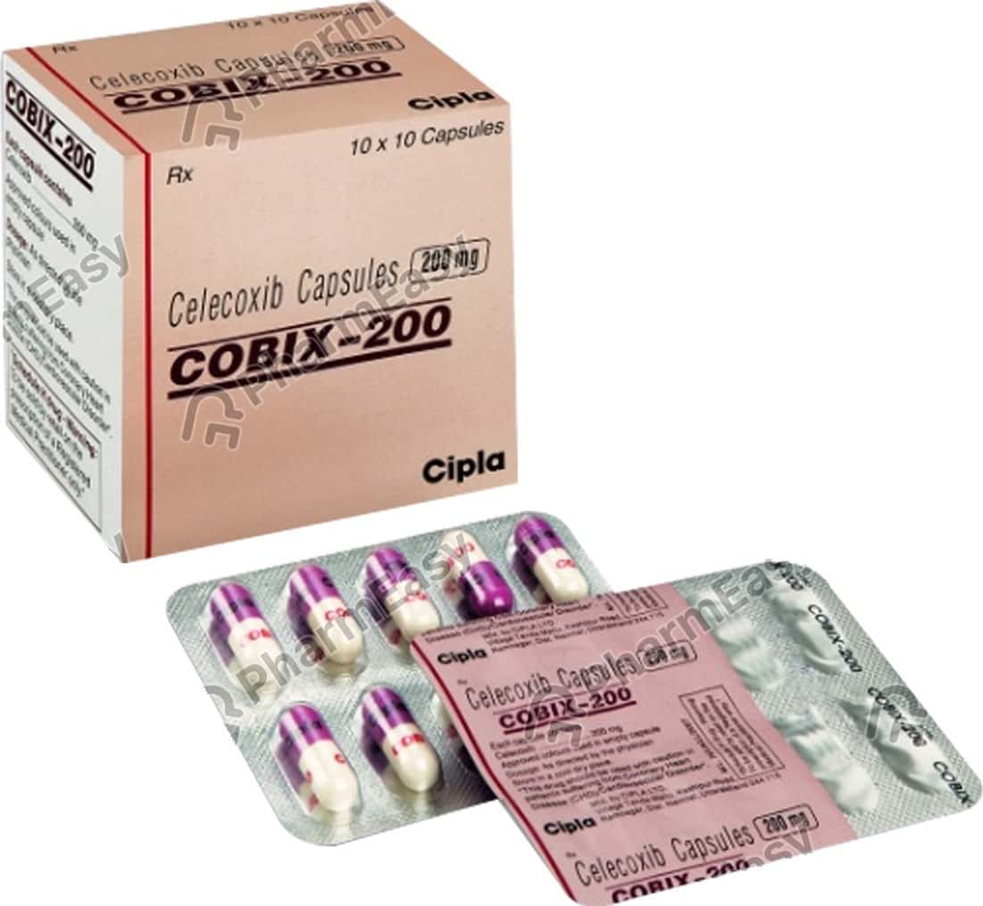 Cobix 200 MG Capsule (10): Uses, Side Effects, Price & Dosage | PharmEasy