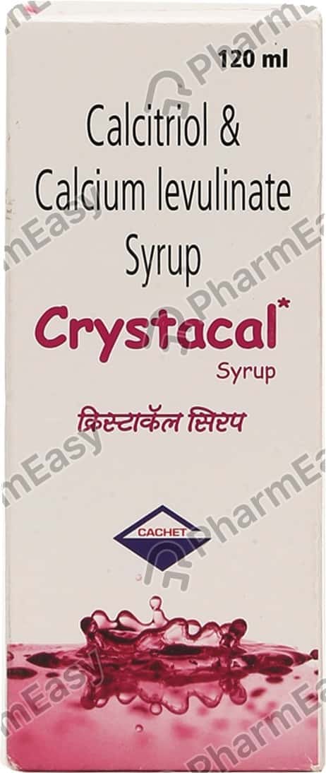 Crystacal Syrup 120ml: Uses, Side Effects, Price & Dosage | PharmEasy