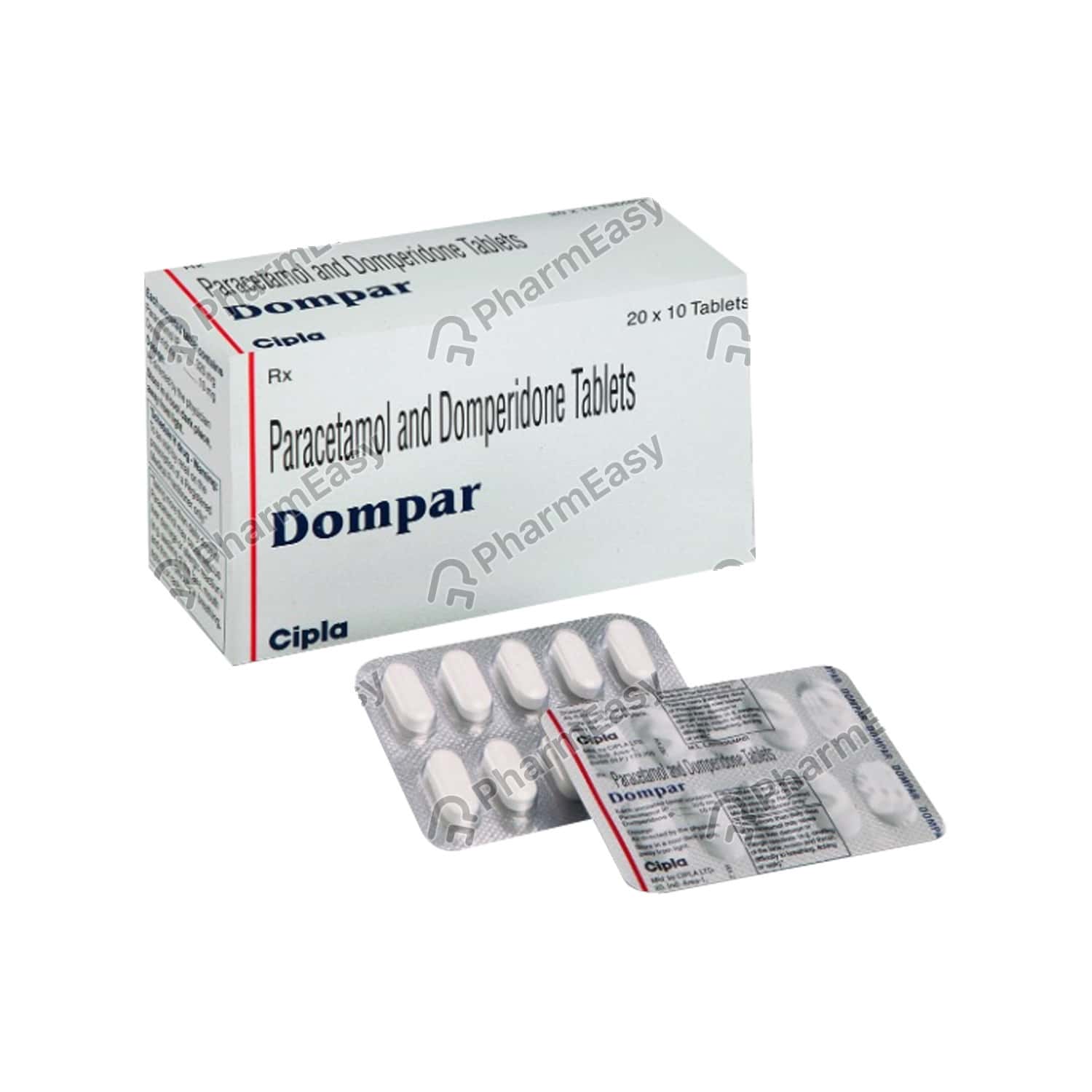 Buy Dompar Strip Of 10 Tablets Online at Flat 15% OFF | PharmEasy