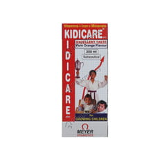 Buy Kidicare Plus Orange Flavour Syrup 200ml Online at Flat 18% OFF ...