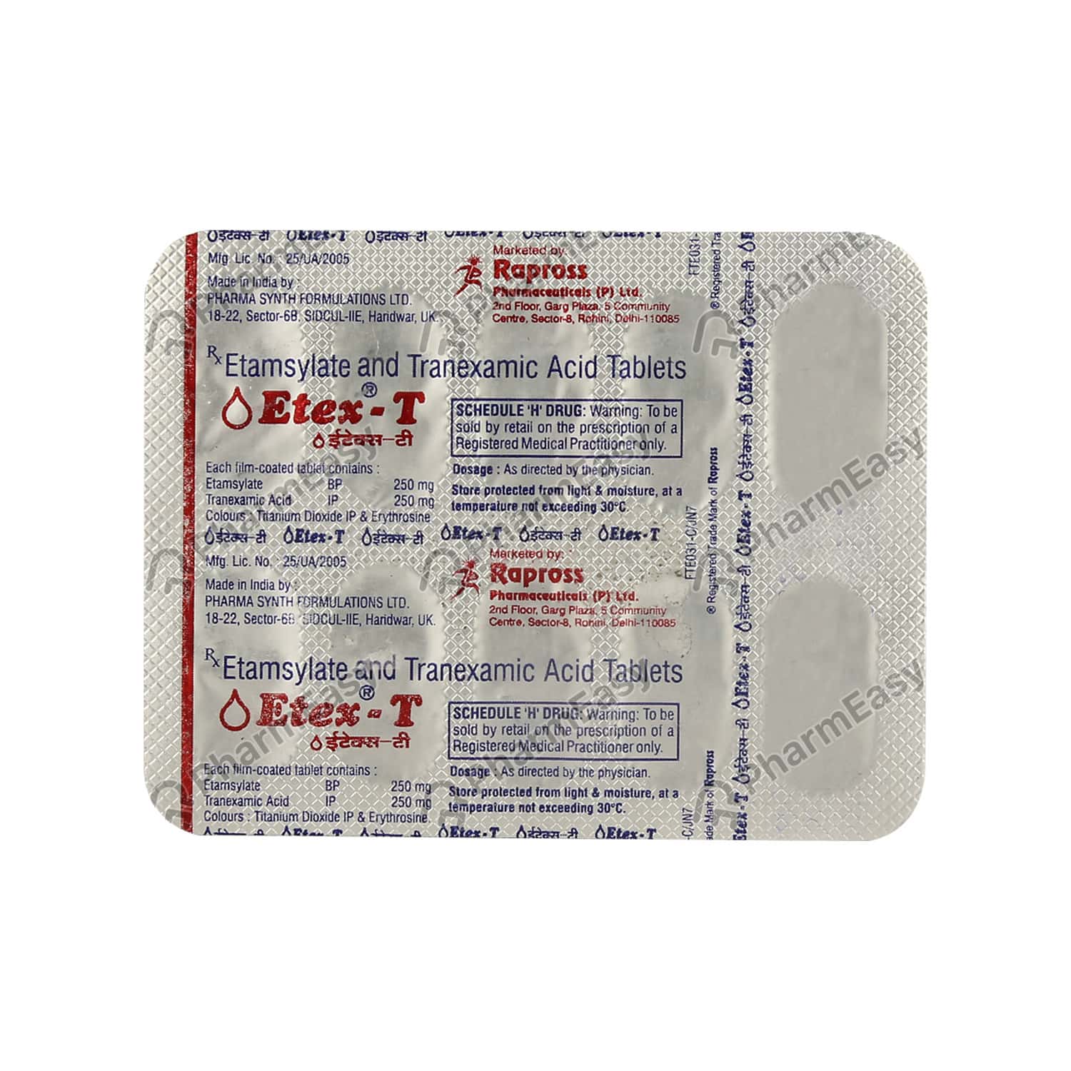 Buy Etex T Tablet Online at Flat 18% OFF* | PharmEasy
