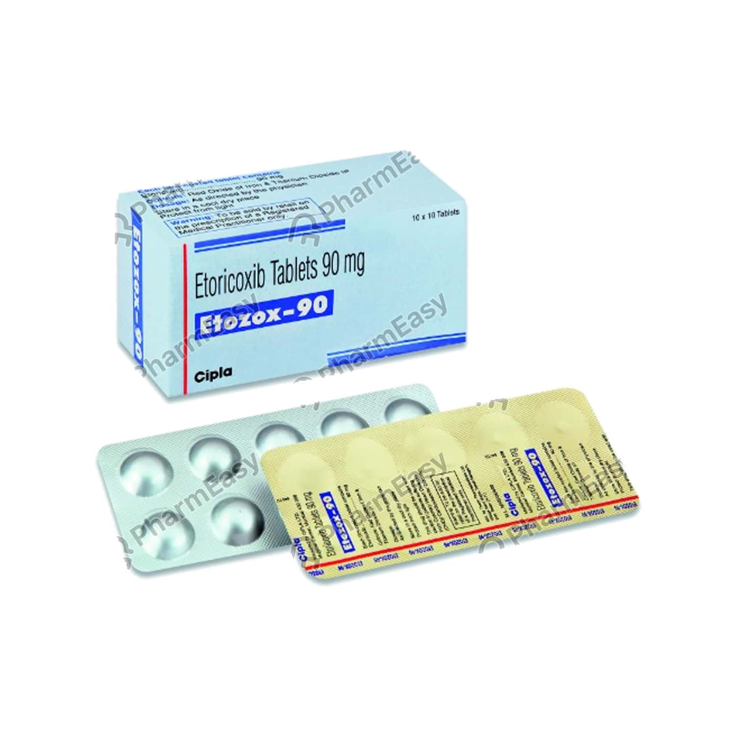 Etozox 90 MG Tablet (10) - Uses, Side Effects, Dosage, Composition ...
