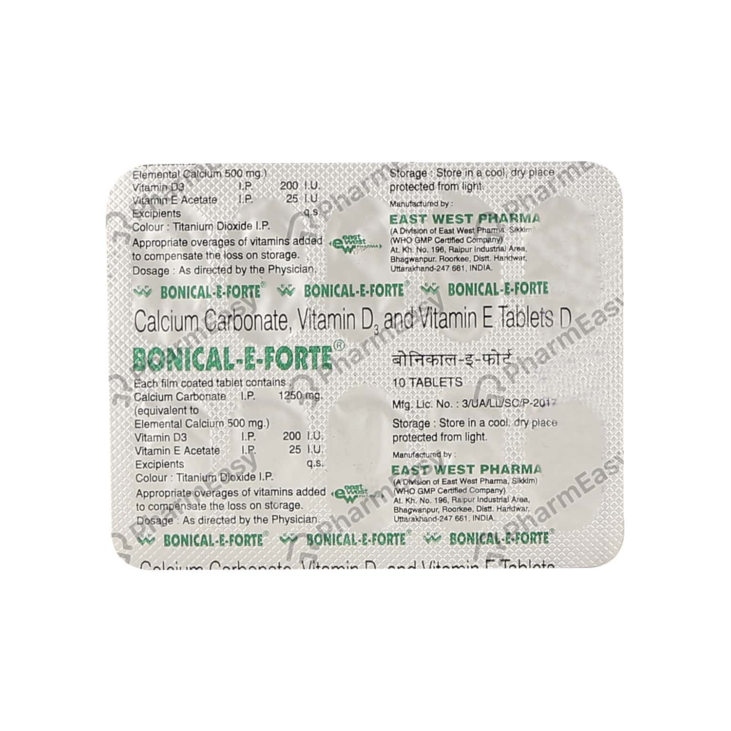 Buy Bonical E Forte Tablet Online at Flat 18% OFF* | PharmEasy