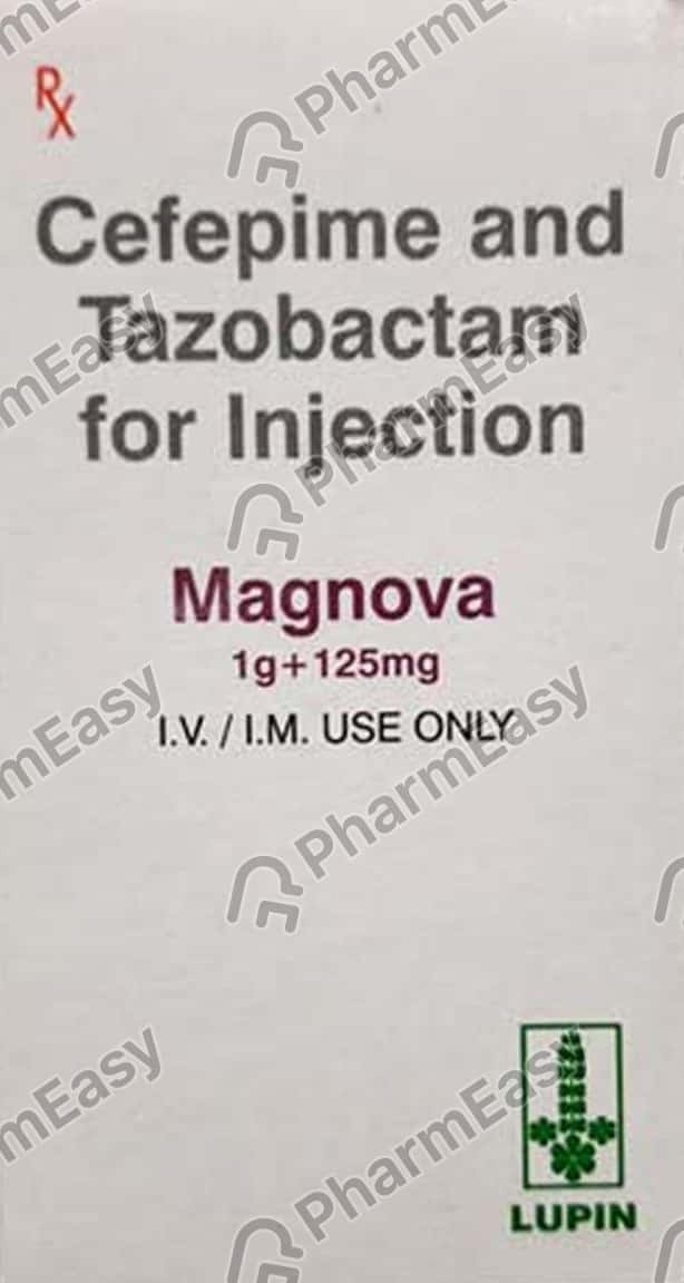 Magnova 1gm/125mg Dry Vial Of 1 Powder For Injection: Uses, Side ...