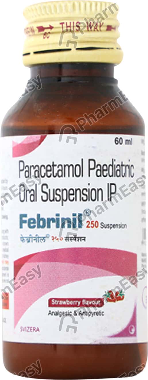 Febrinil 250 MG Suspension (60): Uses, Side Effects, Price & Dosage ...