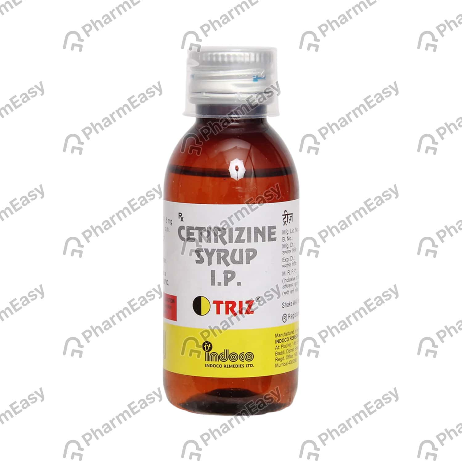 Triz 5 MG Syrup (60): Uses, Side Effects, Price & Dosage | PharmEasy